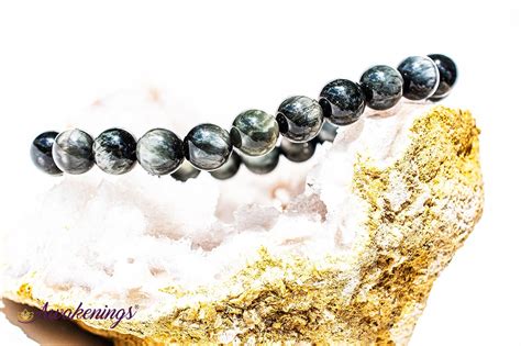Silversheen Silver Sheen Obsidian Bracelet Mm Awakenings