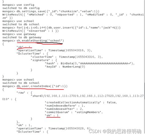 mongodb分片环境搭建和验证（redis期末大作业） mongodb的期末小作品 csdn博客
