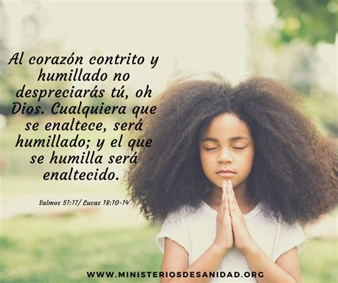 Corazón Contrito y Humillado Ministerios De Sanidad y Salvación