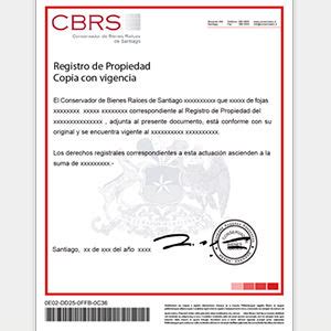 Cómo obtener el certificado de dominio vigente en Chile Conoce los
