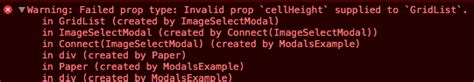 javascript material ui react failed prop type invalid prop `cellheight` supplied to