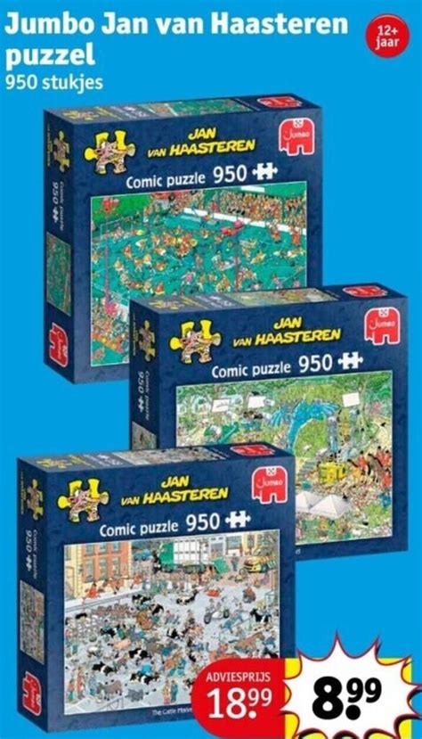 Jumbo Jan Van Haasteren Puzzel Stukjes Promotie Bij Kruidvat