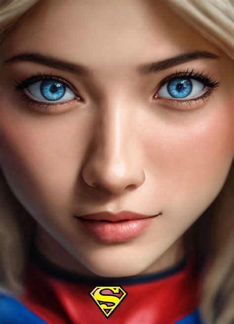Lexica Medium Close Up Supergirl Full Detailed Eyes Toriyama