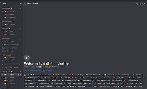 Cute Kawaii Aesthetic Discord Server Template Etsy
