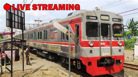 LIVE Nonton Kereta SIANG Di DEPOK Ada KRL Commuter Line JR 205 TM