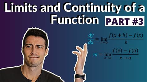 how to evaluate limits and the continuity of functions youtube