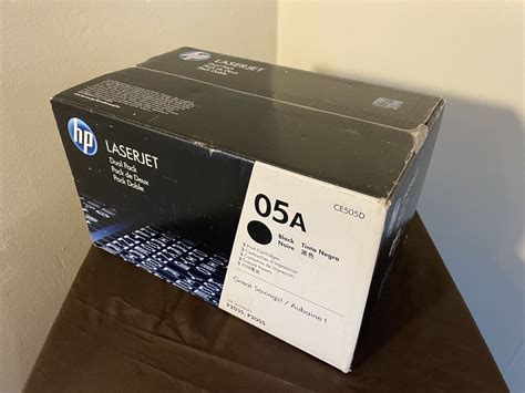 Genuine Hp A Ce D Laserjet Black Toner Cartridge Dual Pack Sealed