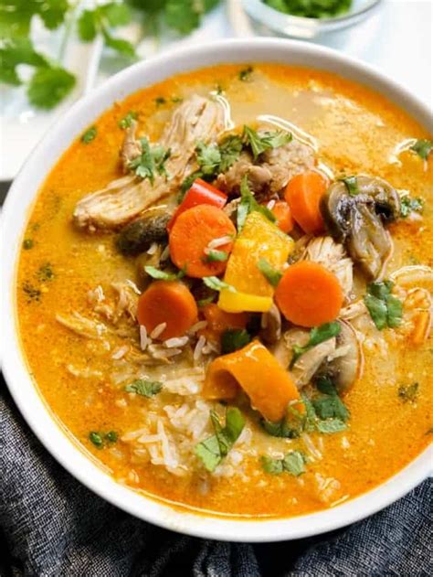 Coconut Curry Chicken Soup Joyous Apron
