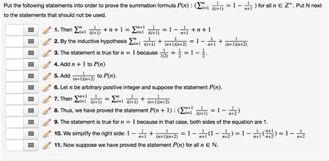 solved discrete math put the following statements into