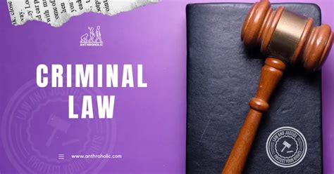 Concept Of Criminal Law In Political Anthropology Anthroholic