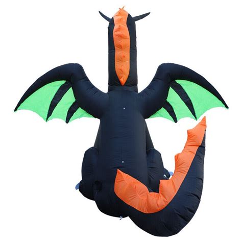 2 7m Flying Dragon Halloween Inflatable Airfigs Inflatables