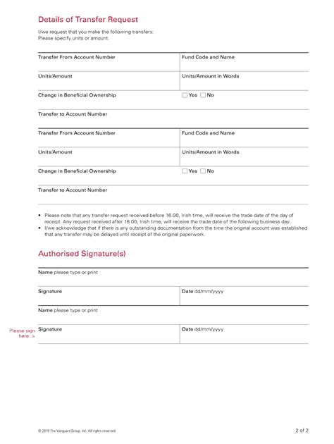 Fillable Online Ireland Domiciled Transfer Form Ireland Domiciled