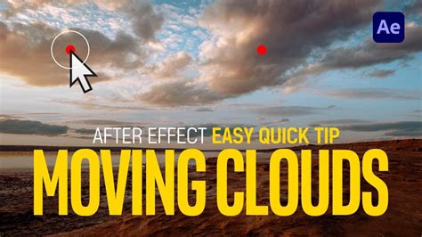 After Effects Quick Tip Easy Sky Clouds Animate L Youtube