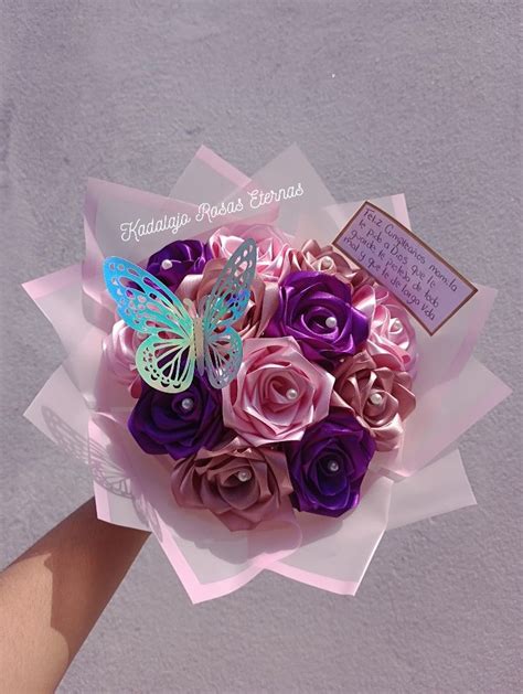 Rosas Eternas En 2023 Arreglos Florales Diy Manualidades Ramo De