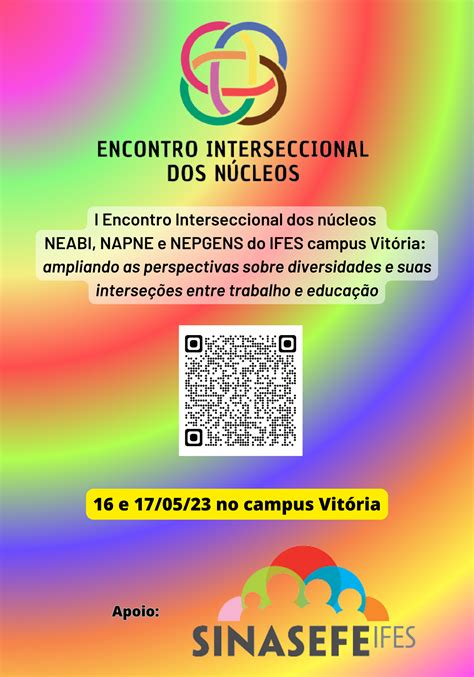 Sinasefe Ifes divulga I Encontro Interseccional dos núcleos NEABI