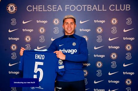 Las primeras fotos de Enzo Fernández en Chelsea utilizará el dorsal