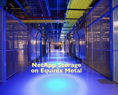 NetApp And Equinix Deliver Bare Metal Storage As A Service Blocks And