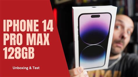 IPhone 14 Pro Max 128 GB Deep Purple Unboxing Test YouTube