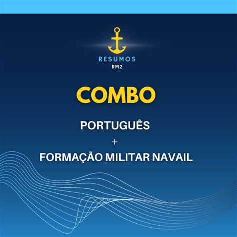 COMBO PORTUGUÊS FORMAÇÃO MILITAR NAVAL Oficiais SMV RM2