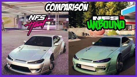 Need For Speed Heat Vs Unbound Side By Side Comparison YouTube
