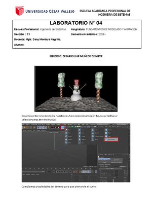 Semana 06 Modelado Fundamentos de modelado y animación ESCUELA