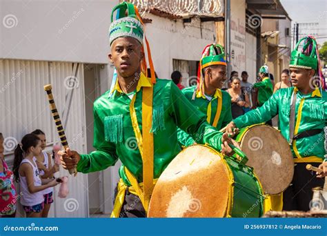 Congadas A Folkloric Festival Typical Of Brazil Editorial