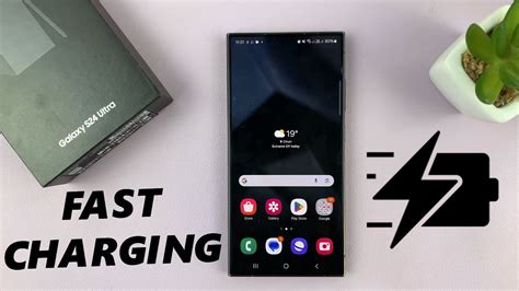 Samsung Galaxy S S Ultra How To Enable Fast Charging Youtube