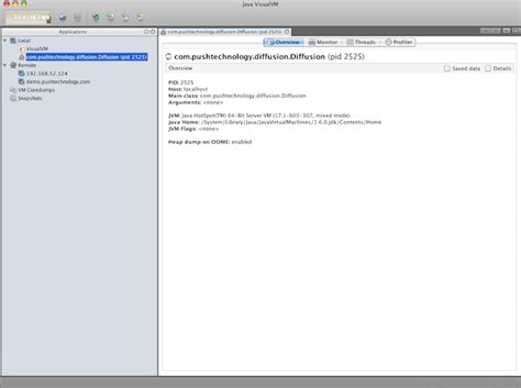 Using Java VisualVM Documentation
