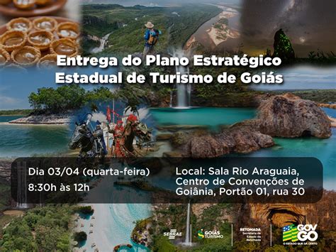 Governo de Goiás lança novo Plano Estratégico Estadual de Turismo