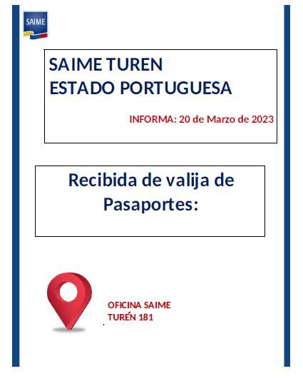 VenezuelaSaime On Twitter Importante Valijas De Pasaportes Listas