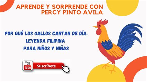 Por qué los gallos cantan de día Leyenda filipina para niños YouTube