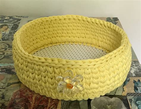 Cesto Fio De Malha Artneusa Fio De Malha Fios Cestas