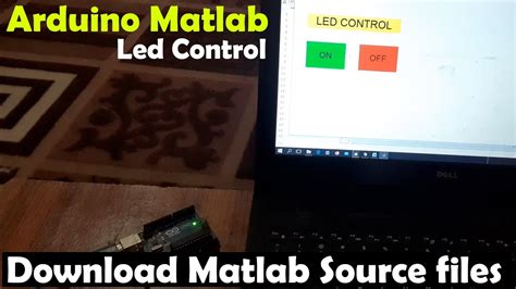 Matlab Arduino To Control An Led Using Serial Communication Youtube