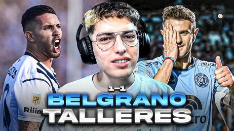 DAVOO XENEIZE REACCIONA AL CLASICO CORDOBES 2023 BELGRANO VS TALLERES
