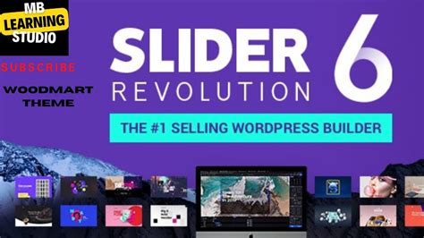 How To Use Slider Revolution Woocommerce WoodMart WordPress Theme