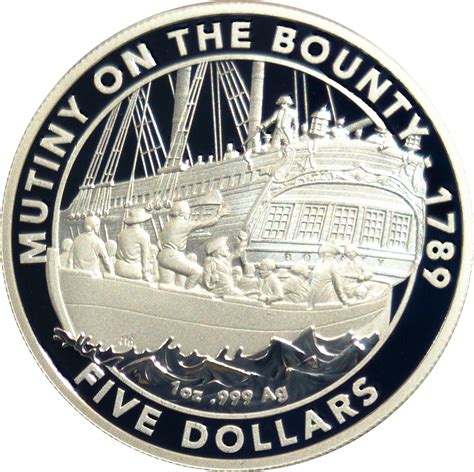 Dollars Elizabeth Ii Th Portrait The Mutiny On The Bounty
