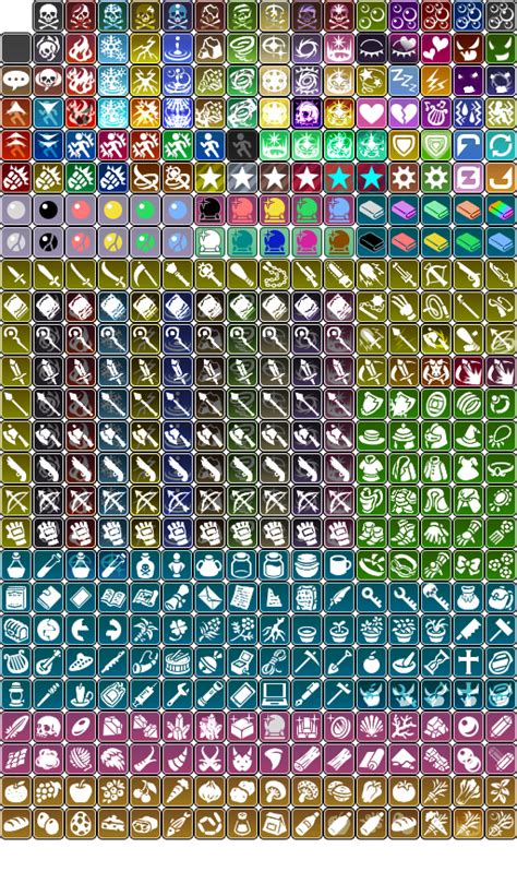 RPG Maker Japo S MV Iconset 415 Icons By XxJapoZeroxX Rpg Maker