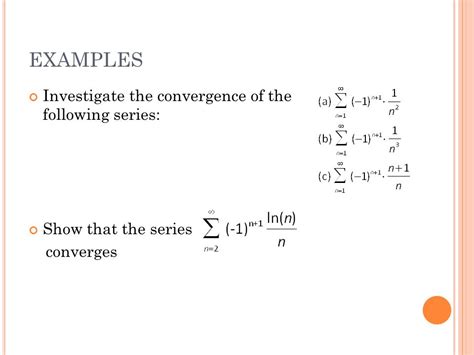 lesson 70 alternating series and absolute convergence and conditional convergence hl math