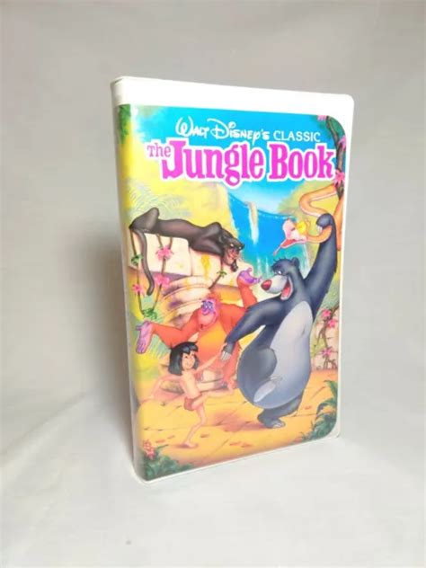 WALT DISNEYS CLASSICS THE JUNGLE BOOK Rare BLACK DIAMOND 1122 VHS