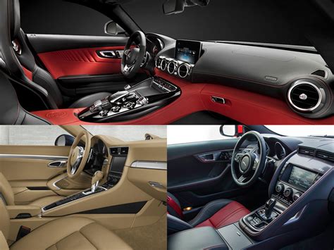 Mercedes Amg Gt Vs Porsche Vs Jaguar F Type Interior Battle