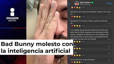 Bad Bunny explota contra canción creada por IA que la está rompiendo en