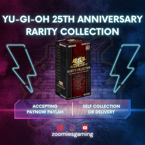 Po Yu Gi Oh Rarity Collection Quarter Century Edition Hobbies Toys
