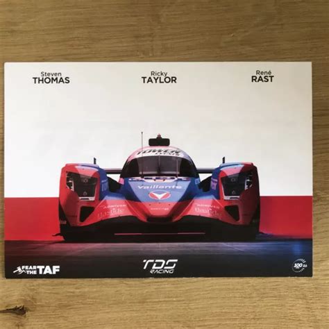 Rare Carte Tds Racing Vaillante Heures Du Mans Michel Vaillant
