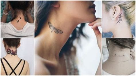 Tatuagem no pescoço feminina 47 inspirações de cair o queixo