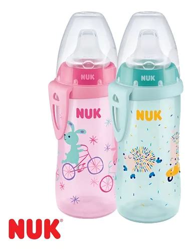 Vaso Para Beb S Antiderrame Nuk Active Cup De Conejo Color Rosa De
