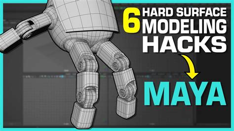 6 Maya Hard Surface Modeling Hacks YouTube