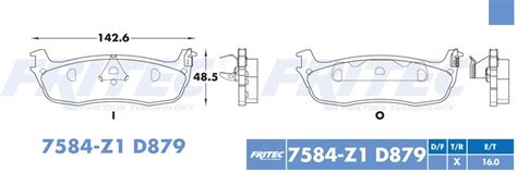 BALATA TRASERA FORD TRUCK EXPEDITION 1997 2002 F 150 1997 2004 F 150