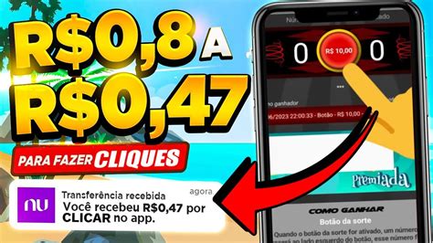 NOVO CLIQUE CENTS Ganhe Várias Vezes R 0 80 no Pix Por Cada Clique