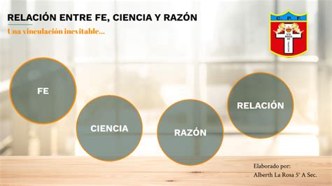 RELACIÓN ENTRE FE CIENCIA Y RAZÓN by ALBERTH JOSUE LA ROSA TORREALBA