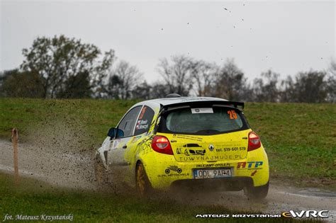 Wewiór Dawid Mrowczyk Andrzej Renault Clio III RS Orlen Oil Rajd